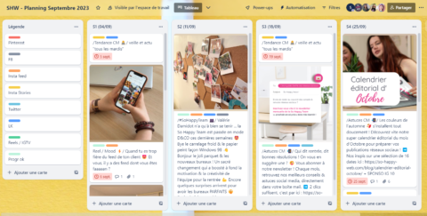 5 outils pour votre organisation au travail - So Happy Web